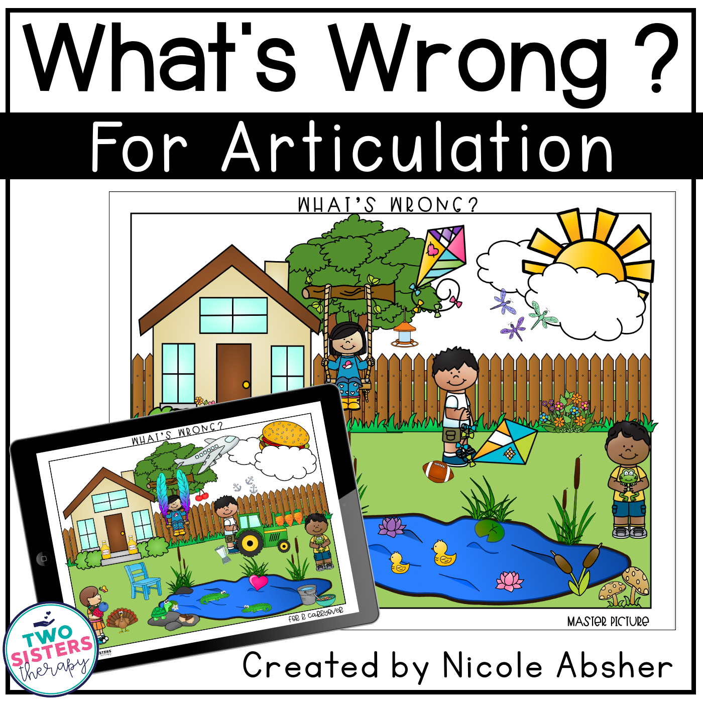 Speech Therapy Picture Scenes Speech, Language And Communication